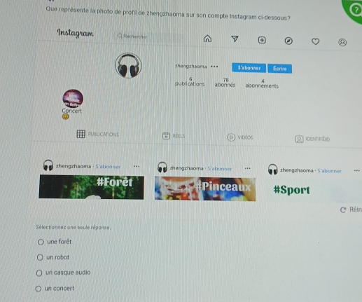 Solved: Que représente la photo de profil de zhengzhaoma sur son compte ...