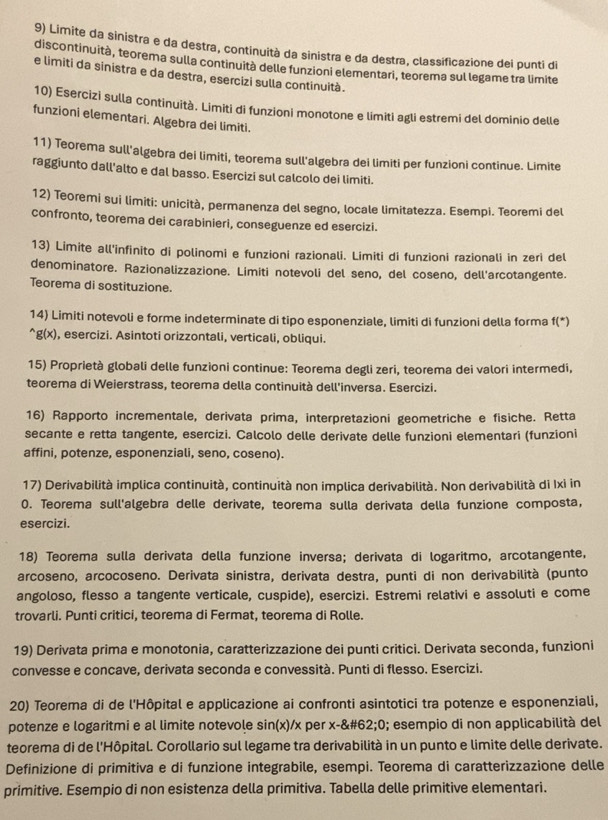Risolto:Limite da sinistra e da destra, continuità da sinistra e da ...