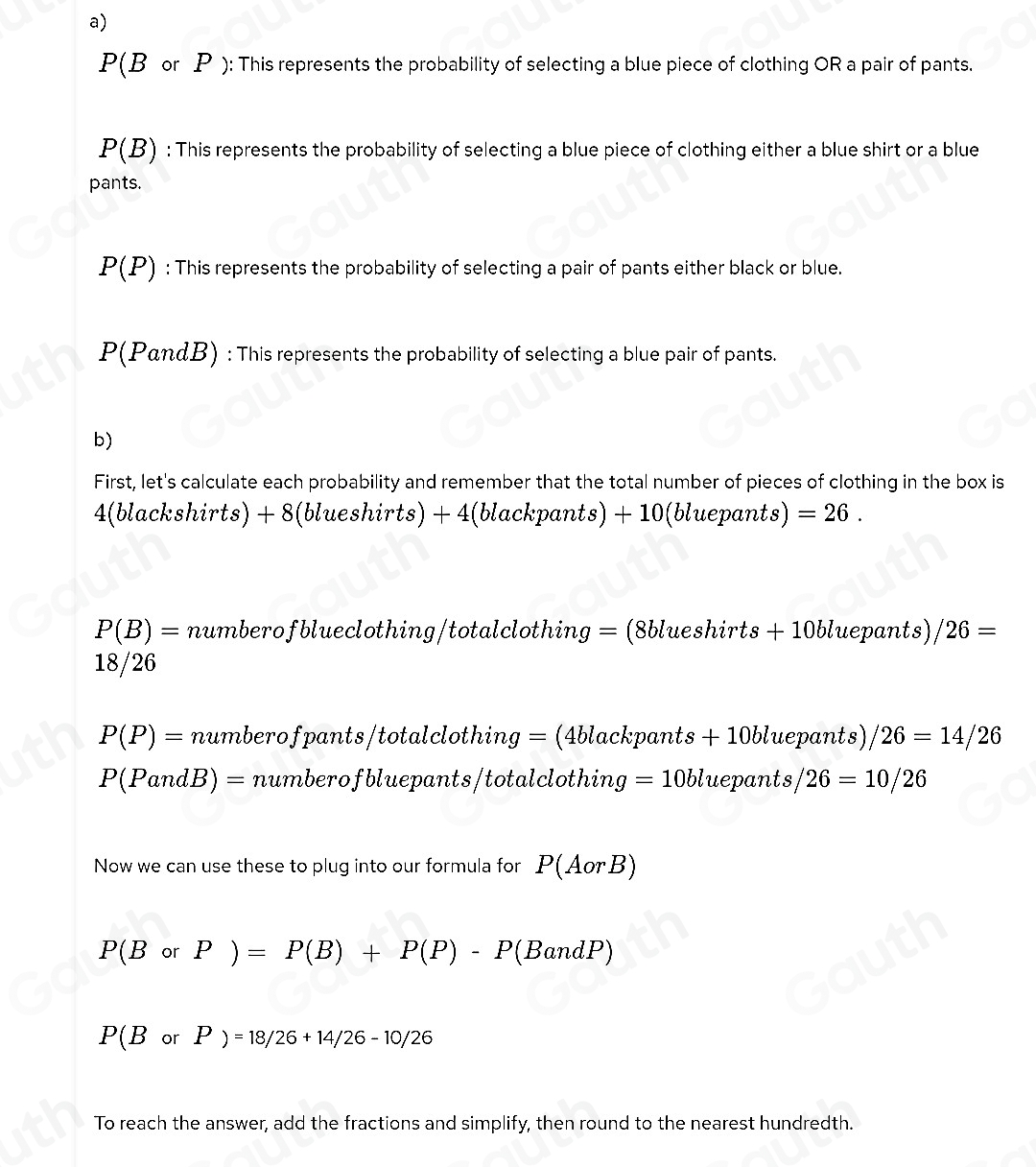 Solved: Algebra 2 | Graded Assignment | Unit 5 Part 2 Test | Counting ...