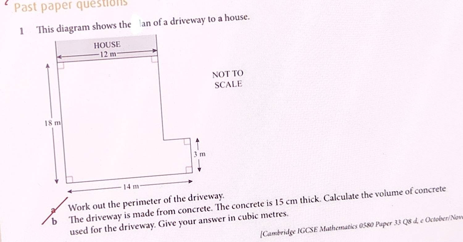 แก้ไขแล้ว:Past paper questions 1 This diagram shows the an of a ...
