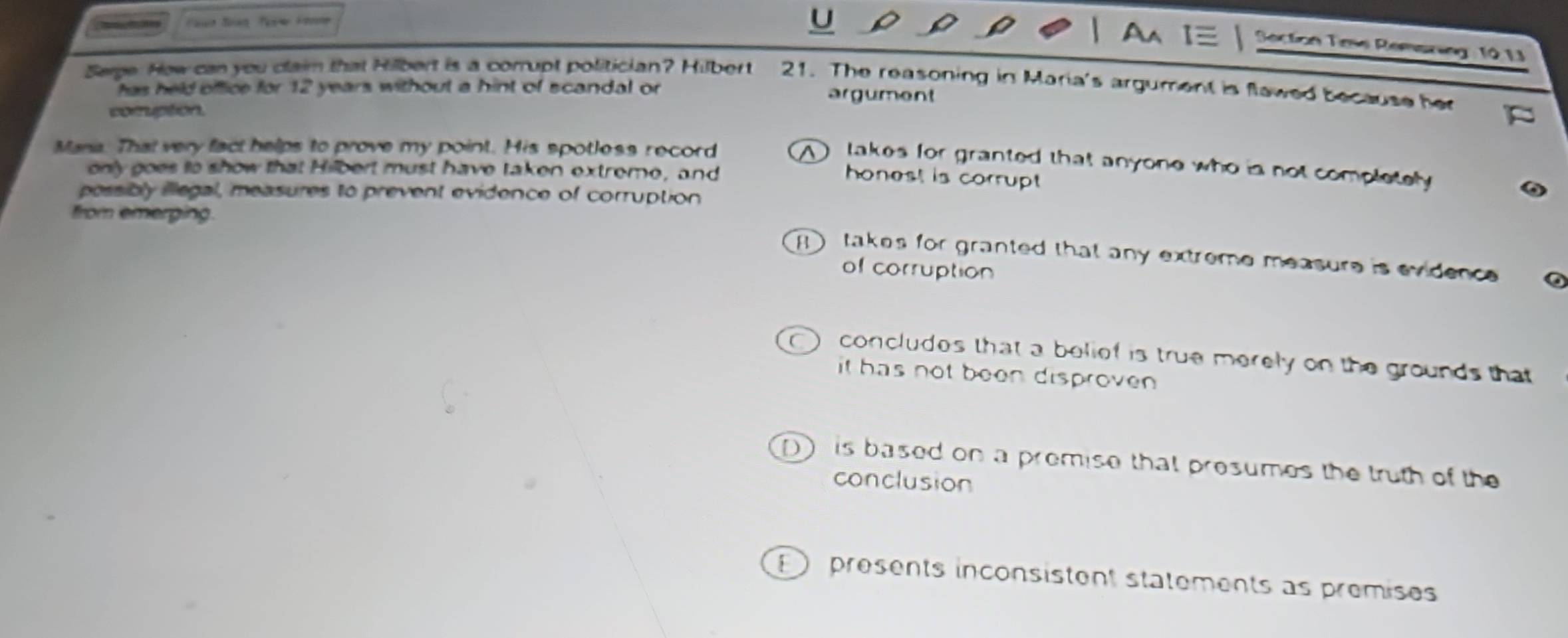 Solved: Secton Tave Remaring 10.11 Serge How can you claim that ...