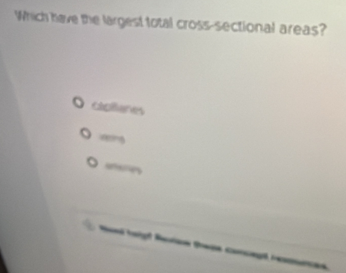 Solved: Which have the largest total cross-sectional areas? calares [Math]