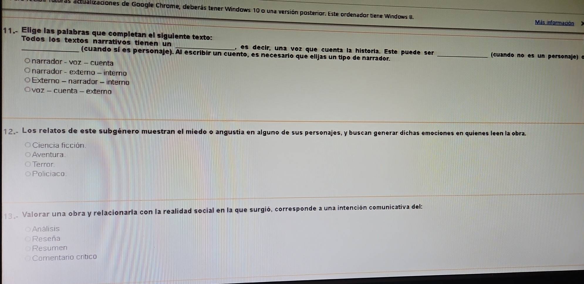 Resuelto:curás actualizaciones de Google Chrome, deberás tener Windows ...