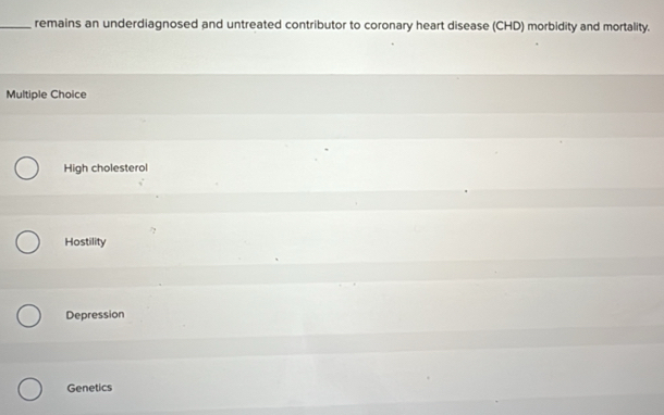 Solved: remains an underdiagnosed and untreated contributor to coronary ...