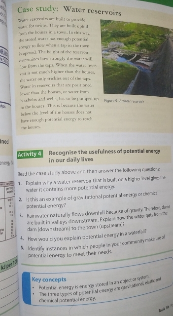 Solved: Case study: Water reservoirs Sy Water reservoirs are built to ...
