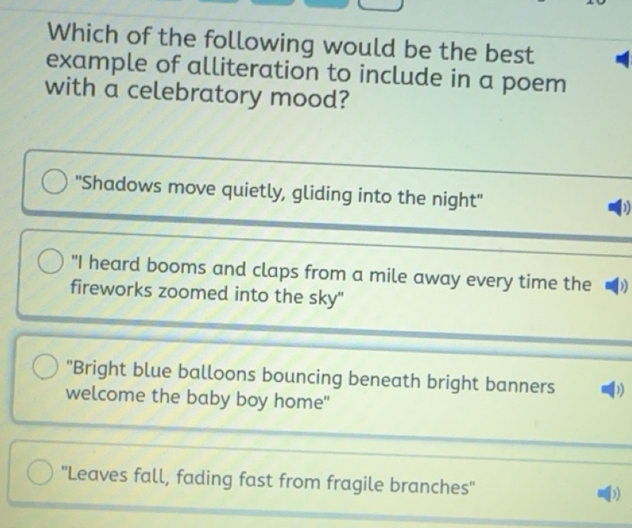 Solved: Which of the following would be the best example of ...