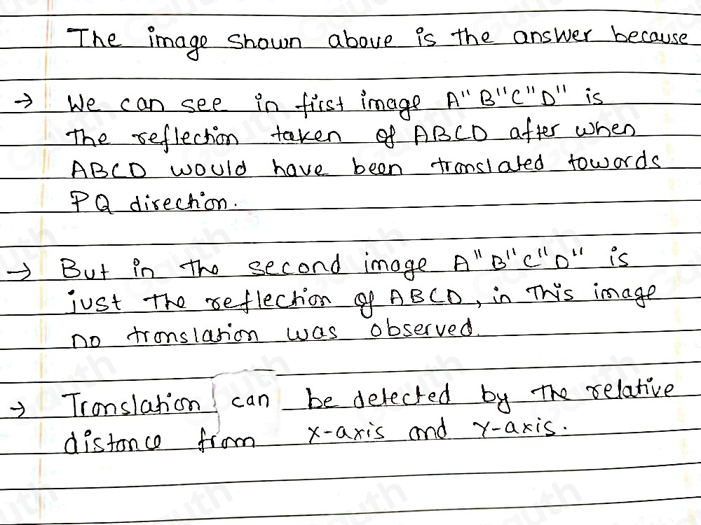 Solved: Figure ABC.D and vector PQ are shown in the diagram. Figure A ...