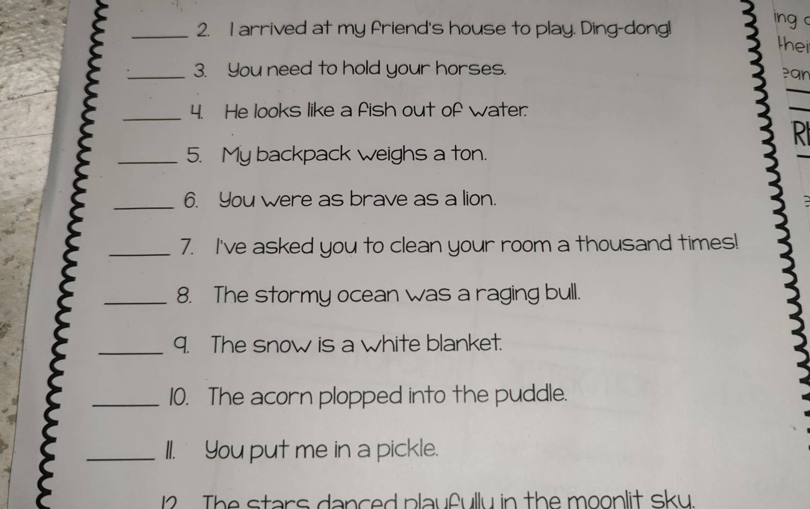 Solved: arrived at my friend's house to play. Ding-dong! ing c thei _3 ...