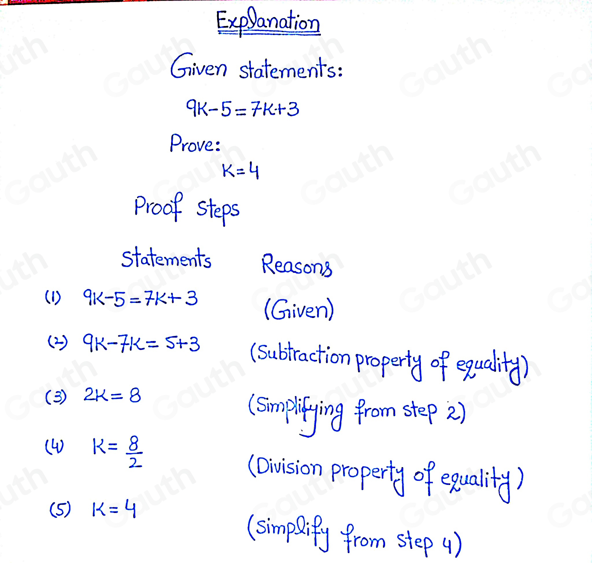 Solved: Write a two-column proof of the statement. Include Given and ...