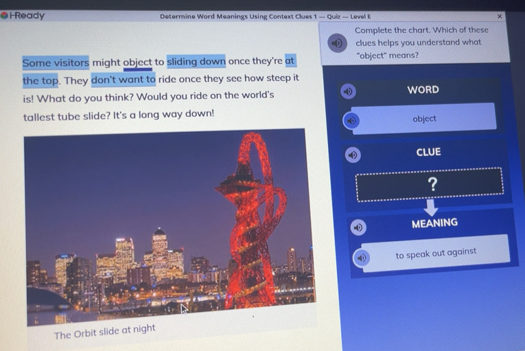 Solved: Ready Determine Word Meanings Using Context Clues 1 — Quiz ...