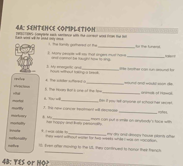 Solved: 4A: SeNt&NCe CoMPL&TI N ærererereerererererererereree e ezeaz ...