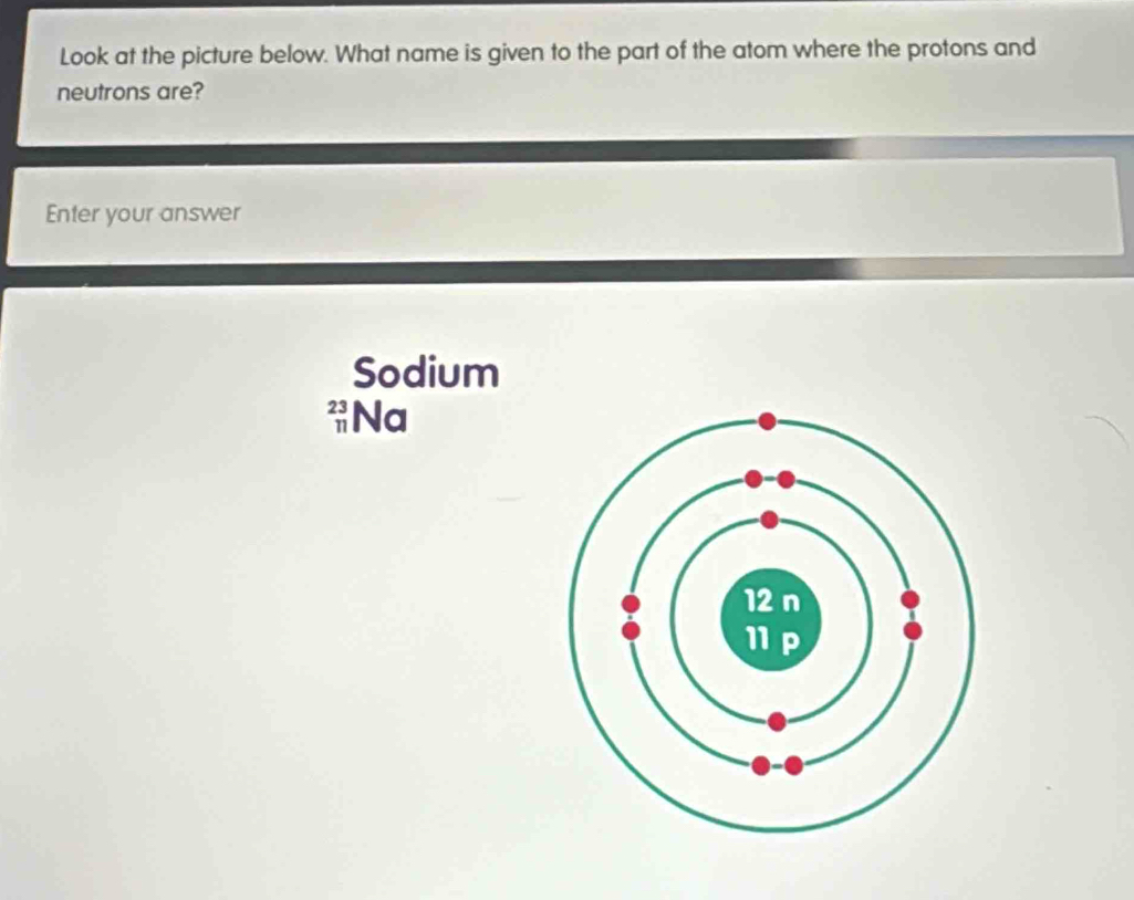 Solved: Look at the picture below. What name is given to the part of ...