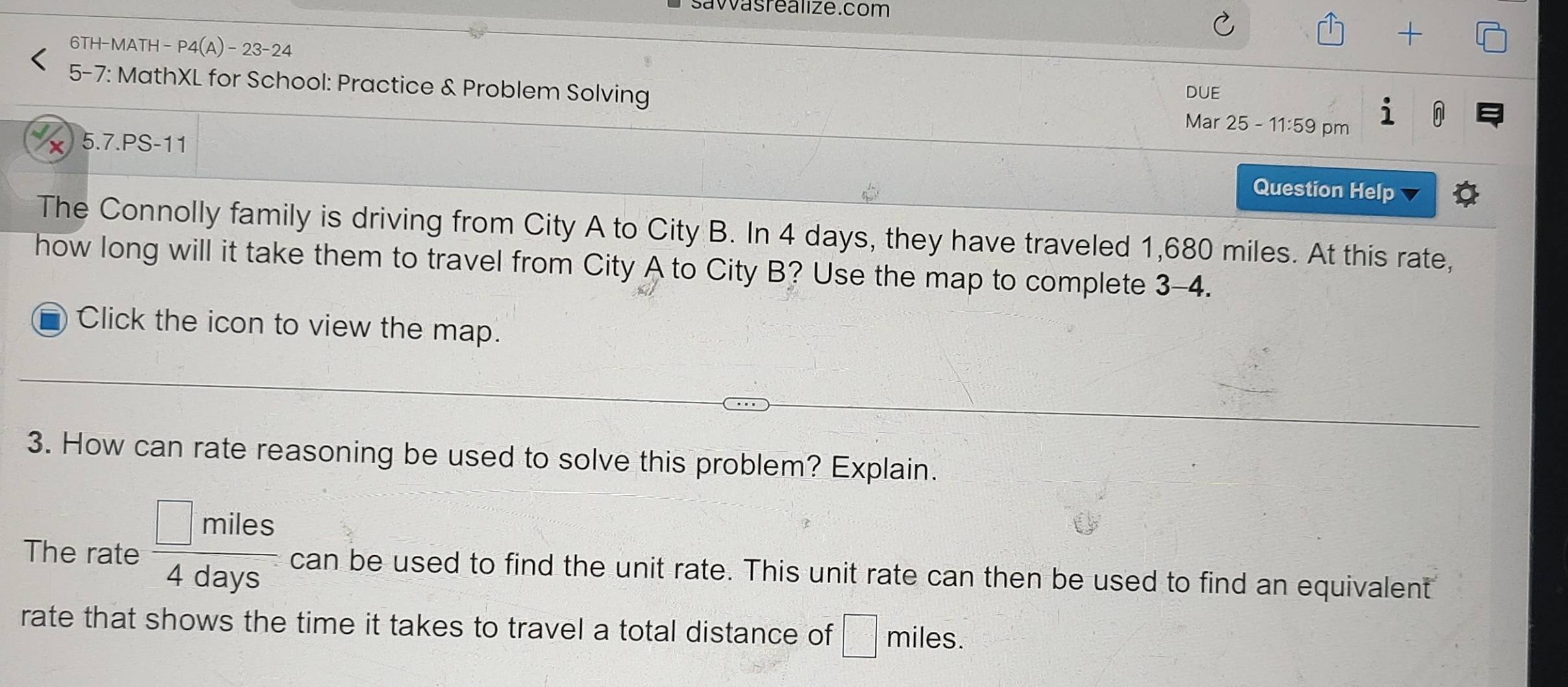 Solved: savasrealize.com 61 H-MATH-P4(A)-23-24 DUE 5-7: MathXL for ...