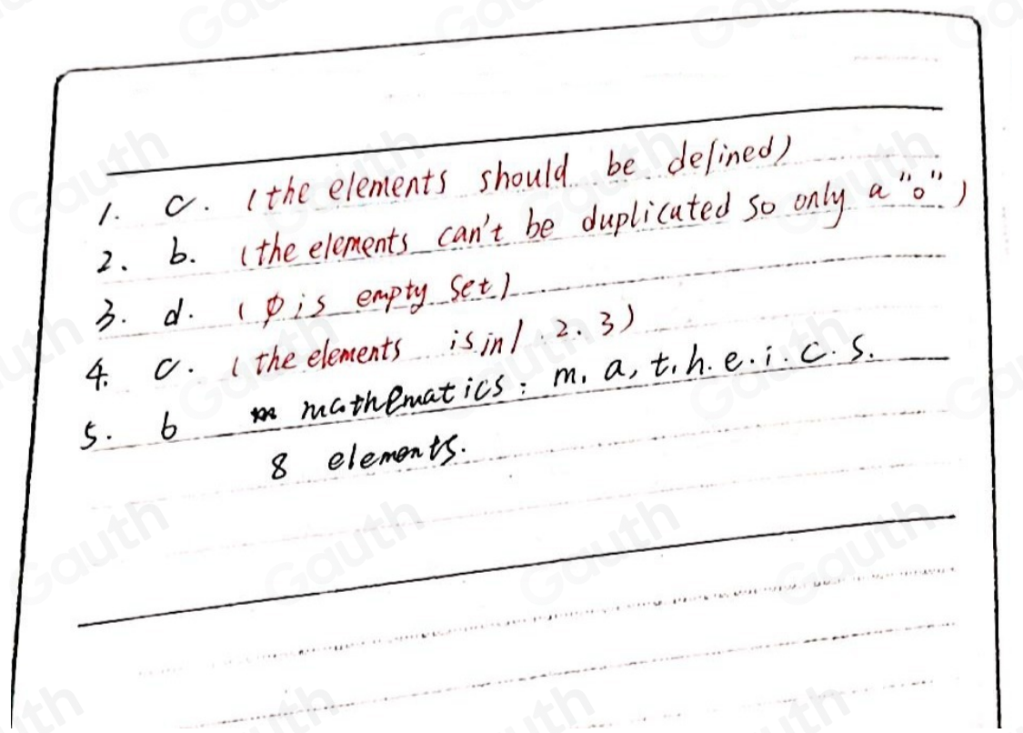 Solved: Which of the following is a well-defined set? c. A set of ...
