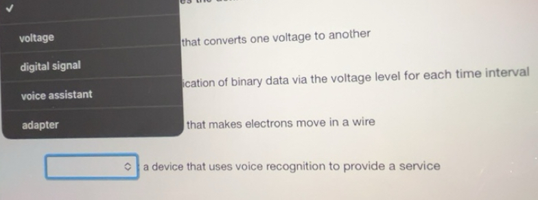 Solved: voltage that converts one voltage to another digital signal voice assistant ication of ...