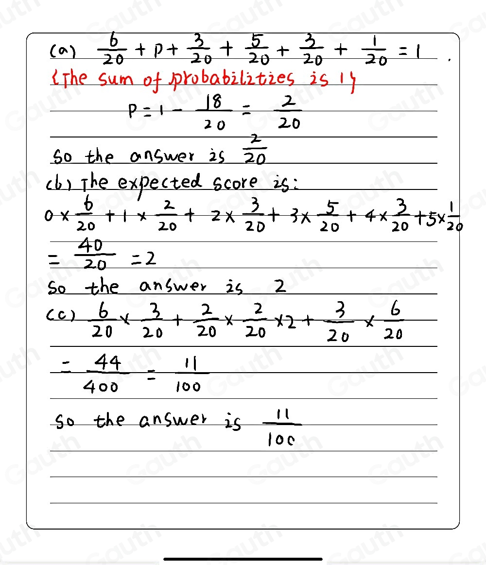 Resuelto:[Maximum mark: 6] Leonardo has constructed a biased spinner ...