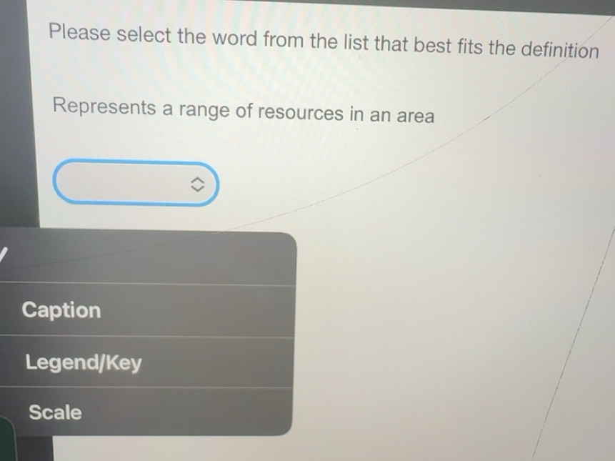 Resuelto:Please select the word from the list that best fits the ...