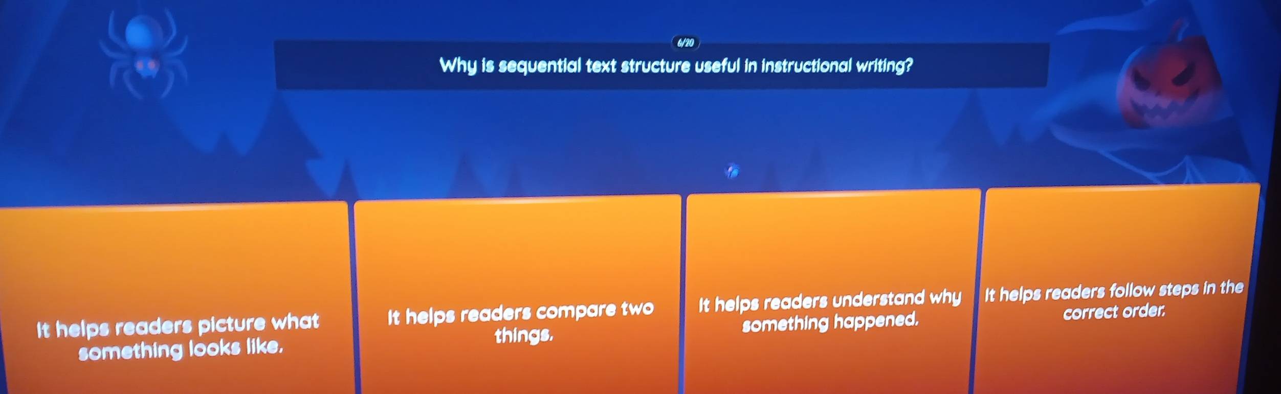 Solved: Why is sequential text structure useful in instructional ...