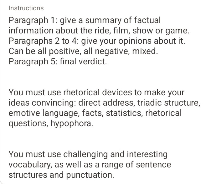 Solved: Instructions Paragraph 1: give a summary of factual information ...