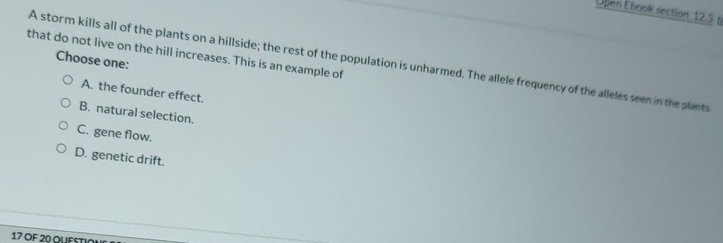 Solved: Open Ebook section 12 5 that do not live on the hill increases ...