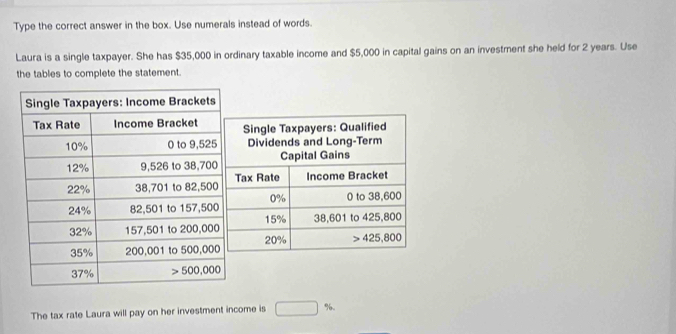 Solved: Type the correct answer in the box. Use numerals instead of ...