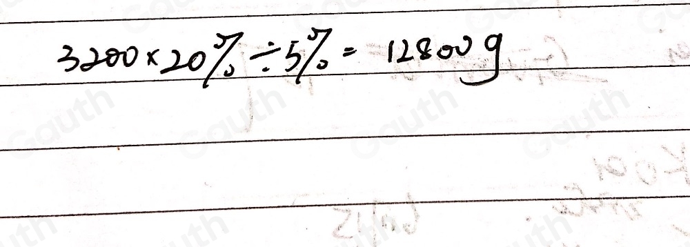 Solved: How many grams of zinc oxide should be added to 3200 g of 5% ...