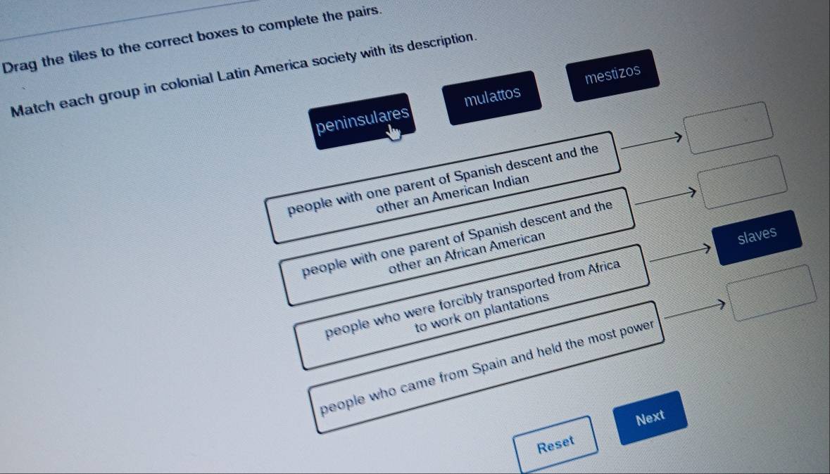 Solved: Drag the tiles to the correct boxes to complete the pairs ...