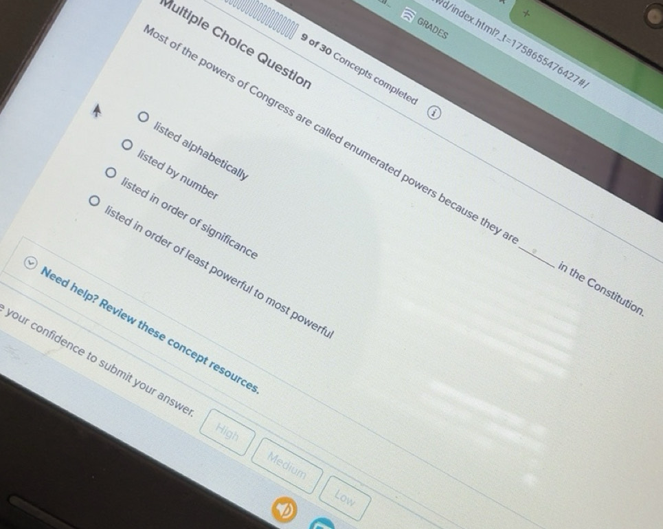 Solved: + GRADES d/index.html t=1758655476427# t/ Multiple Choice ...