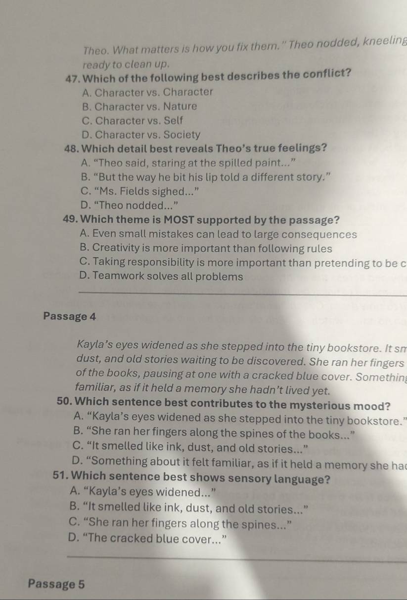 Solved: Theo. What matters is how you fix them.” Theo nodded, kneeling ...