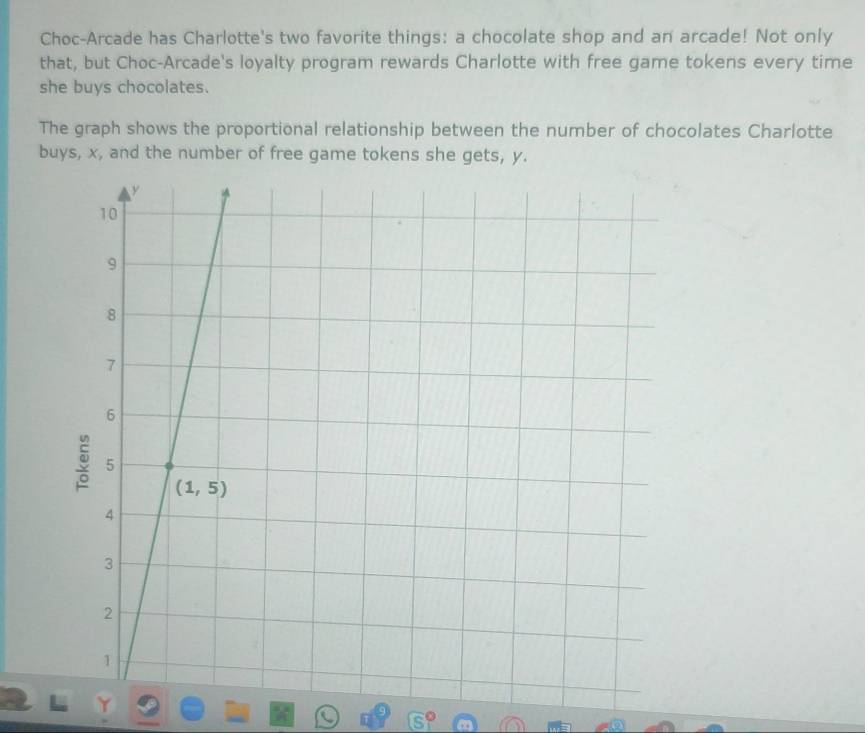 Solved: Choc-Arcade has Charlotte's two favorite things: a chocolate ...
