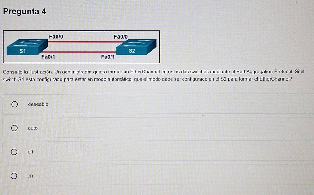 Resuelto:Pregunta 4 Consulte la ilustración. Un administrador quiera ...
