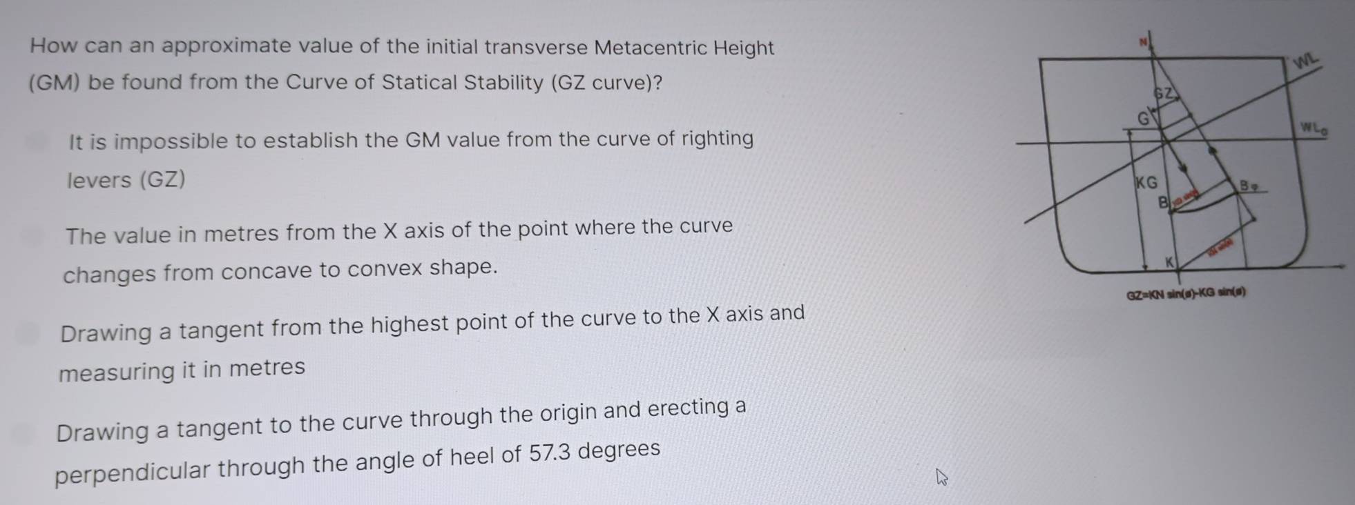 Solved: How can an approximate value of the initial transverse ...