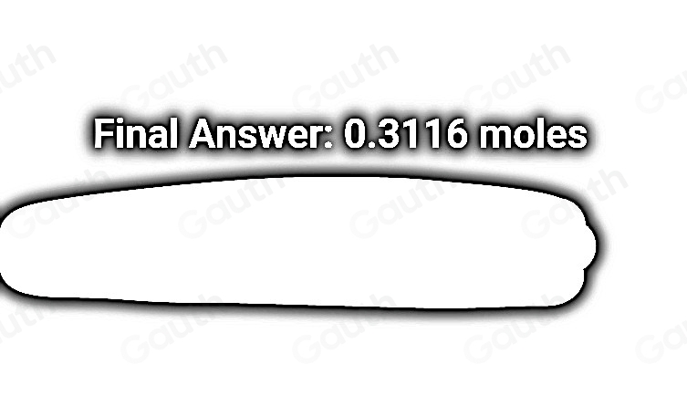 Solved: Points possible: 1.00 Calculate the moles of ammonia present in ...