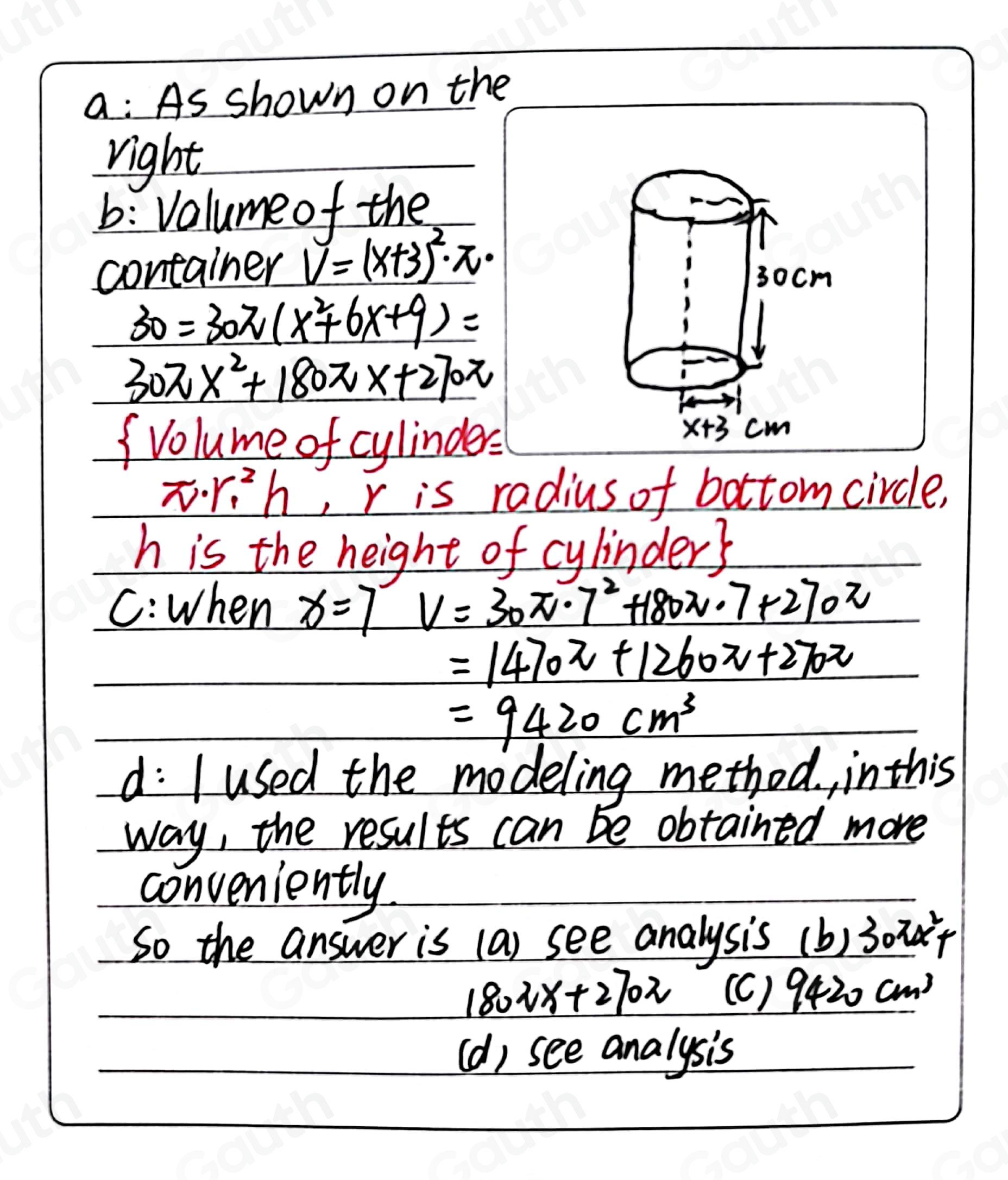 Solved: SITUATION 1: A company manufactures cylindrical containers for ...