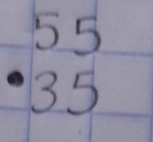 Solved: 55 35 [Math]