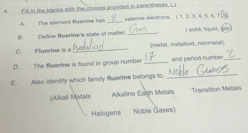 Gelöst:Fill in the blanks with the choices provided in parentheses ...