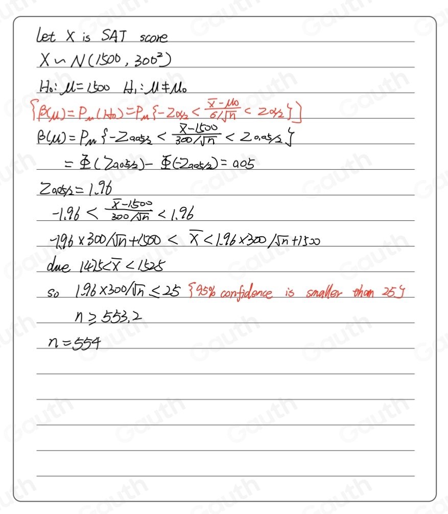 Solved: 0 2 SAT scores are distributed with a mean of 1,500 and a ...