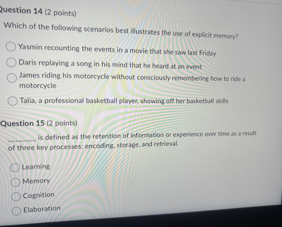 Solved: Which of the following scenarios best illustrates the use of ...
