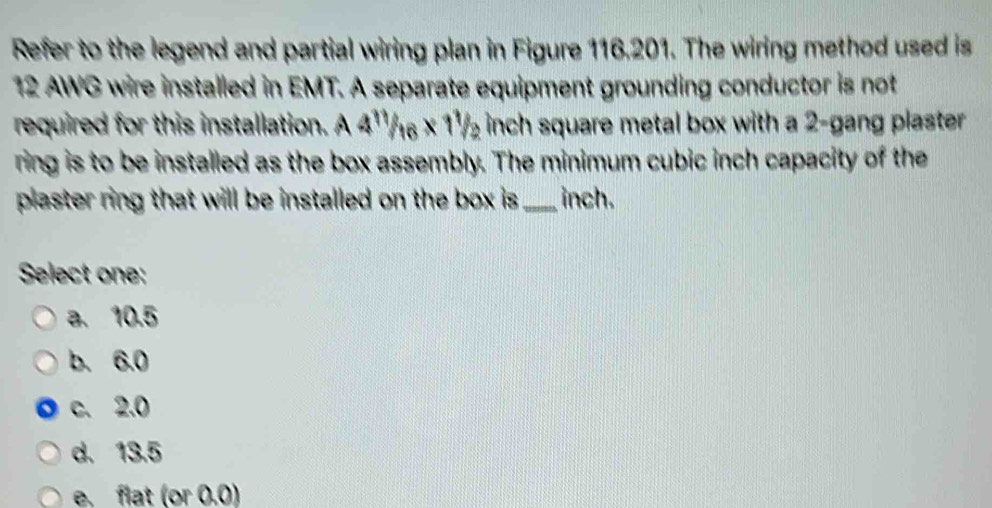 Solved: Refer to the legend and partial wiring plan in Figure 116.201 ...