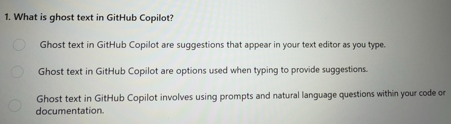 Solved: What is ghost text in GitHub Copilot? Ghost text in GitHub ...