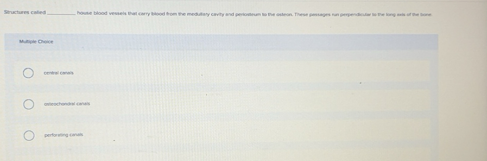 Solved: Structures called _house blood vessels that carry blood from ...