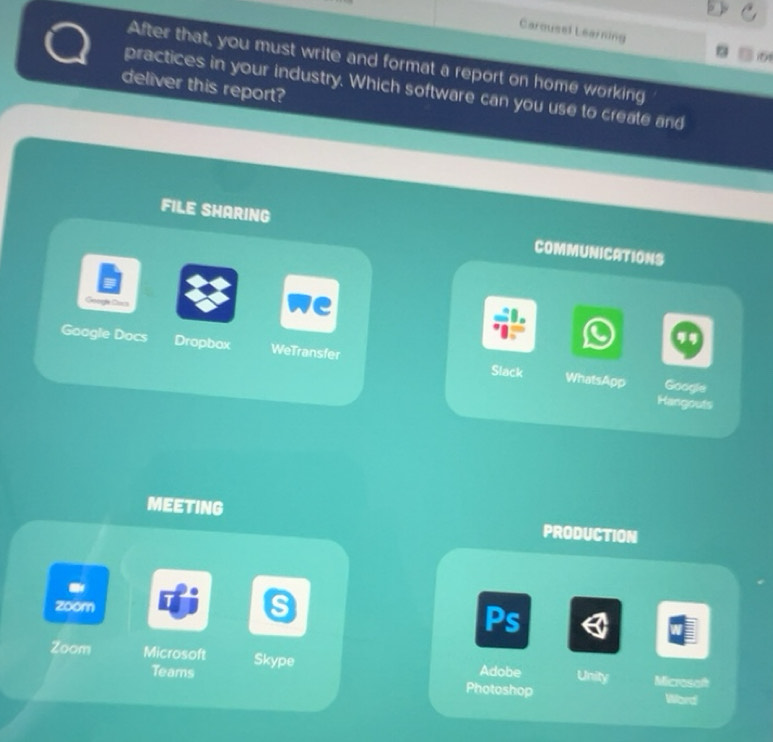 Solved: Carousel Learning 13 6 After that, you must write and format a ...