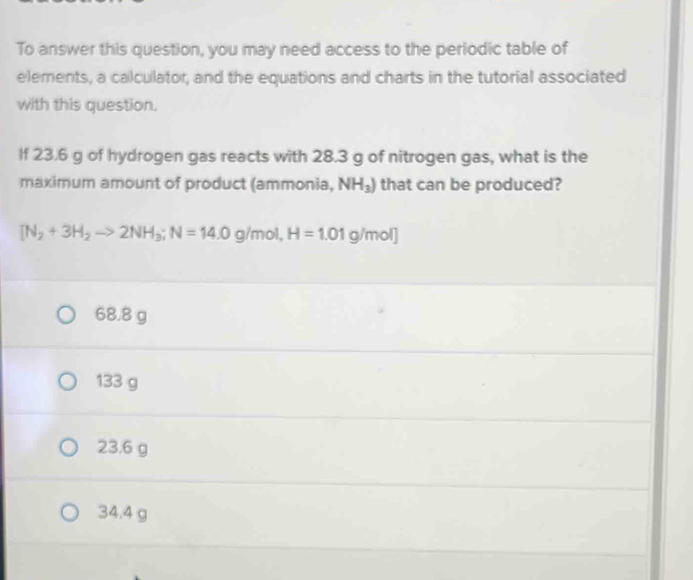 Solved: To answer this question, you may need access to the periodic ...