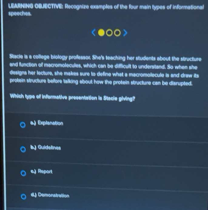 Solved: LEARNING OBJECTIVE: Recognize examples of the four main types ...