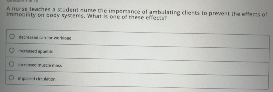 Solved: stio n s o r r A nurse teaches a student nurse the importance ...