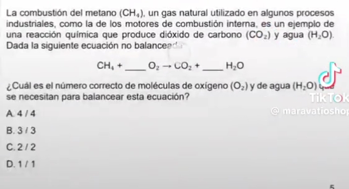 Resuelto:La combustión del metano (CH_4) , un gas natural utilizado en ...