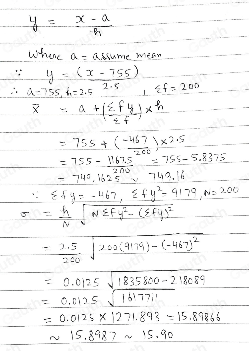 Solved: Dara relating to the lifetimes (to the nearest hour) of a ...