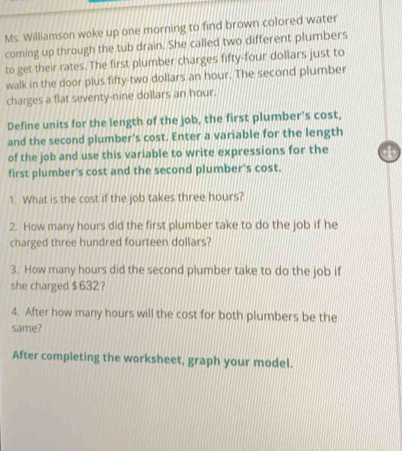 Ms. Williamson woke up one morning to find brown colored water coming ...
