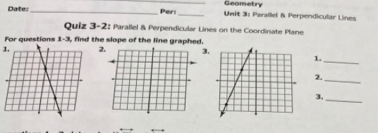 Solved: Geometry Date:_ Per:_ Unit 3: Parallel & Perpendicular Lines ...