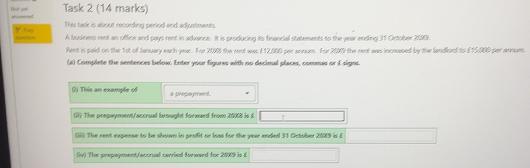 Solved: thot yes Task 2 (14 marks) This task is about recording peried ...